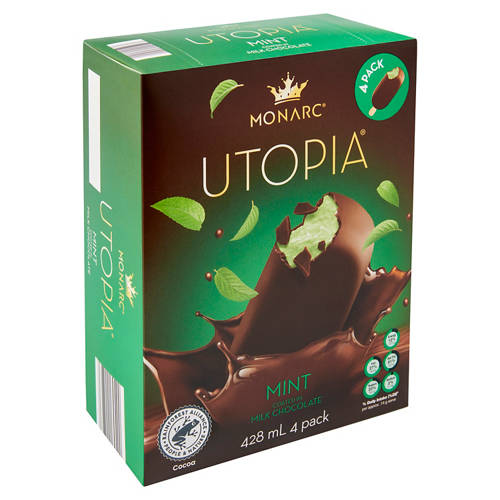 Utopia Mint 4 Pack 428ml